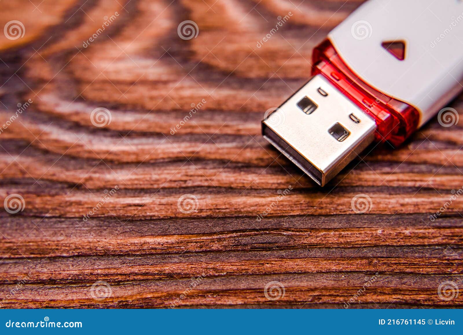 USB flash card stock image. Image of portable, plug - 216761145