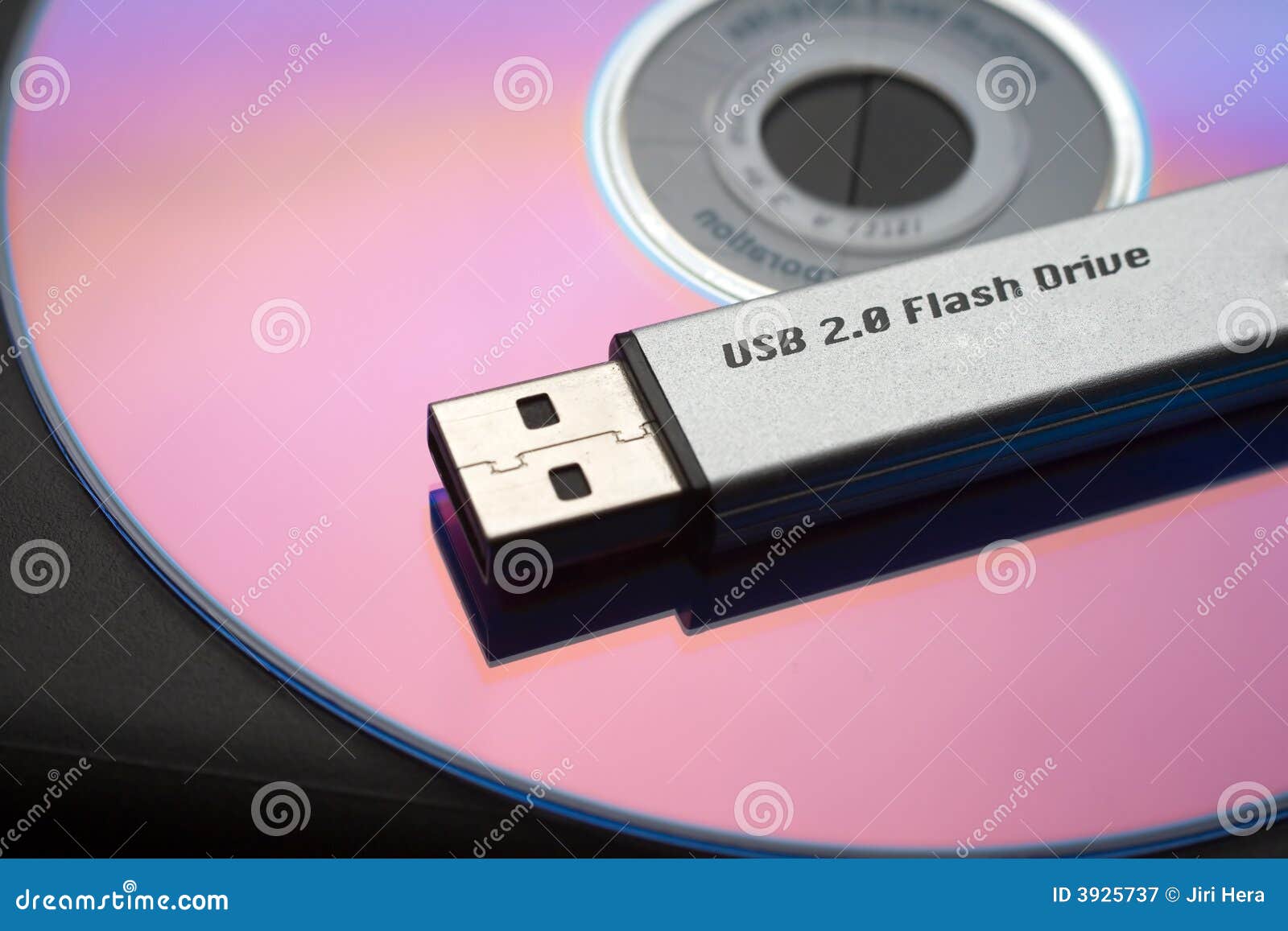 Usb flash drive stock image. Image of media, disc, contact - 3925737