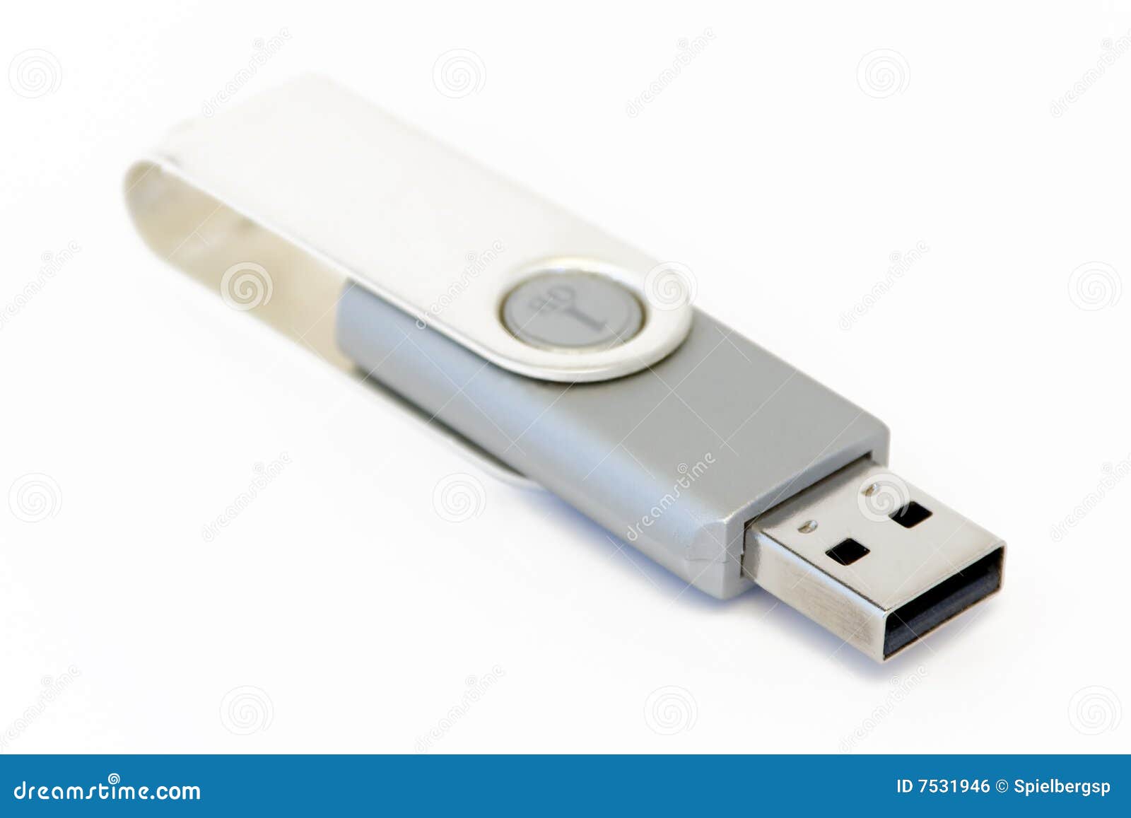 USB Flash Drive stock photo. Image of white, flash, computer - 7531946