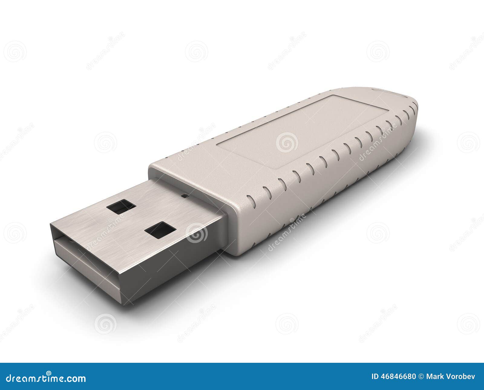 USB Flash Drive Close-up stock illustration. Illustration of control ...