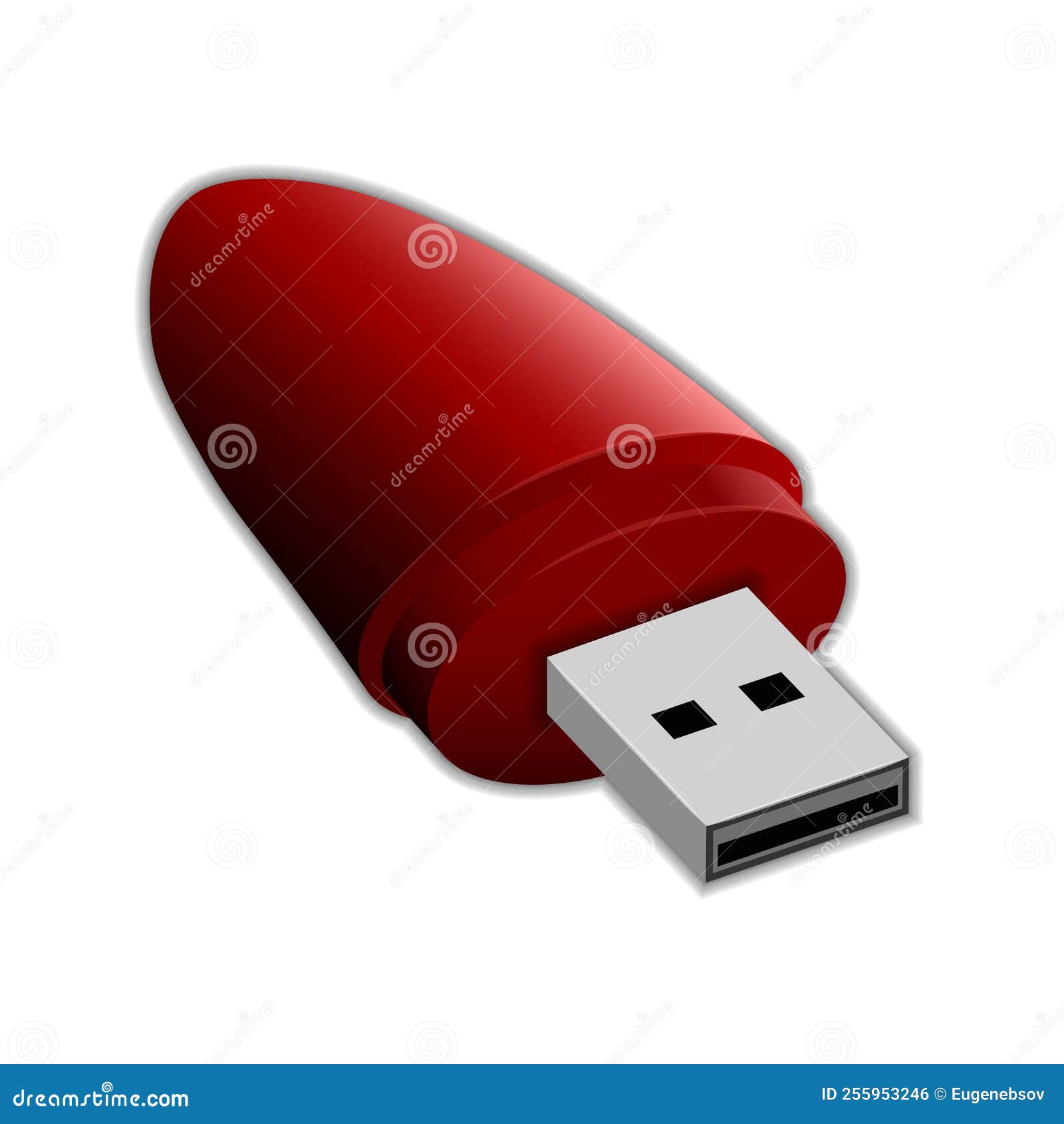 Usb Flash Drive Download or Save Icon Personal Computer Component Stock ...
