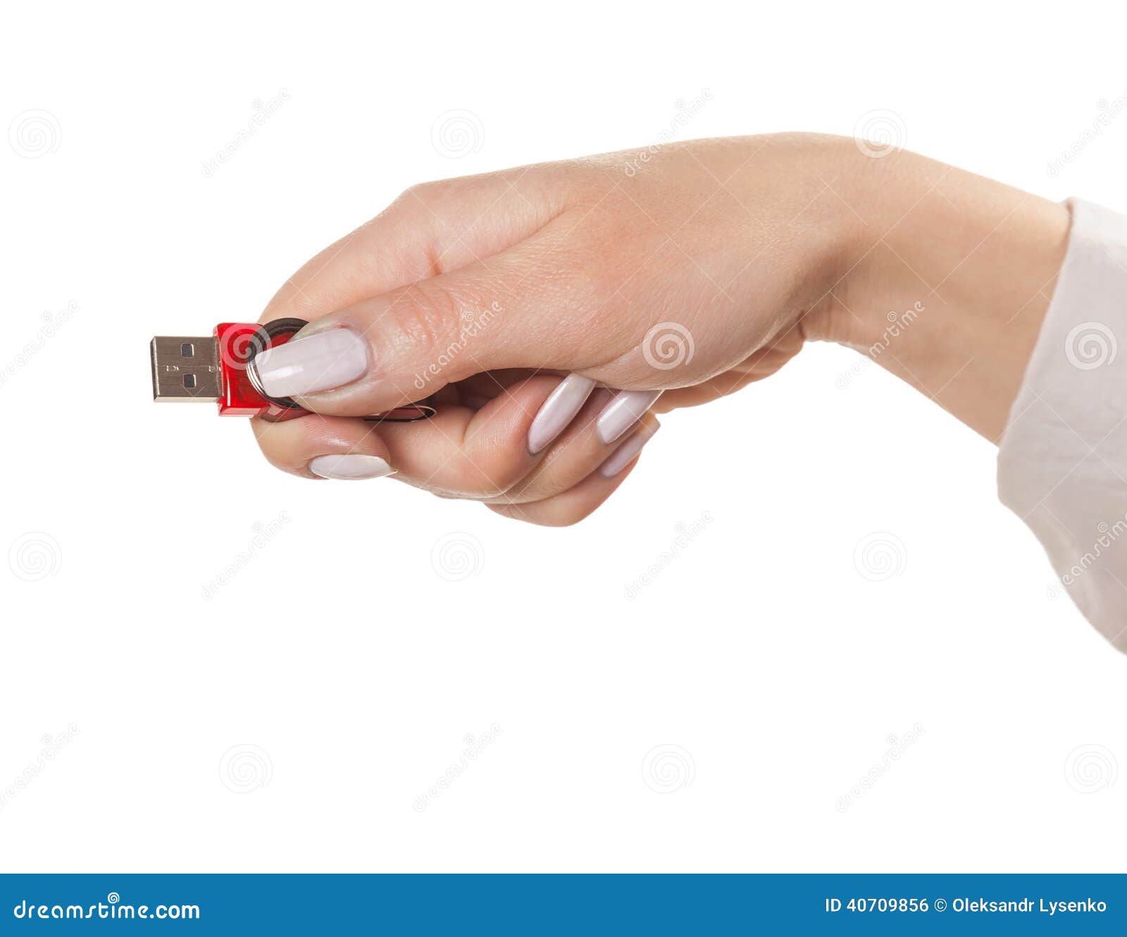 USB flash drive hand stock photo. Image of collection - 40709856