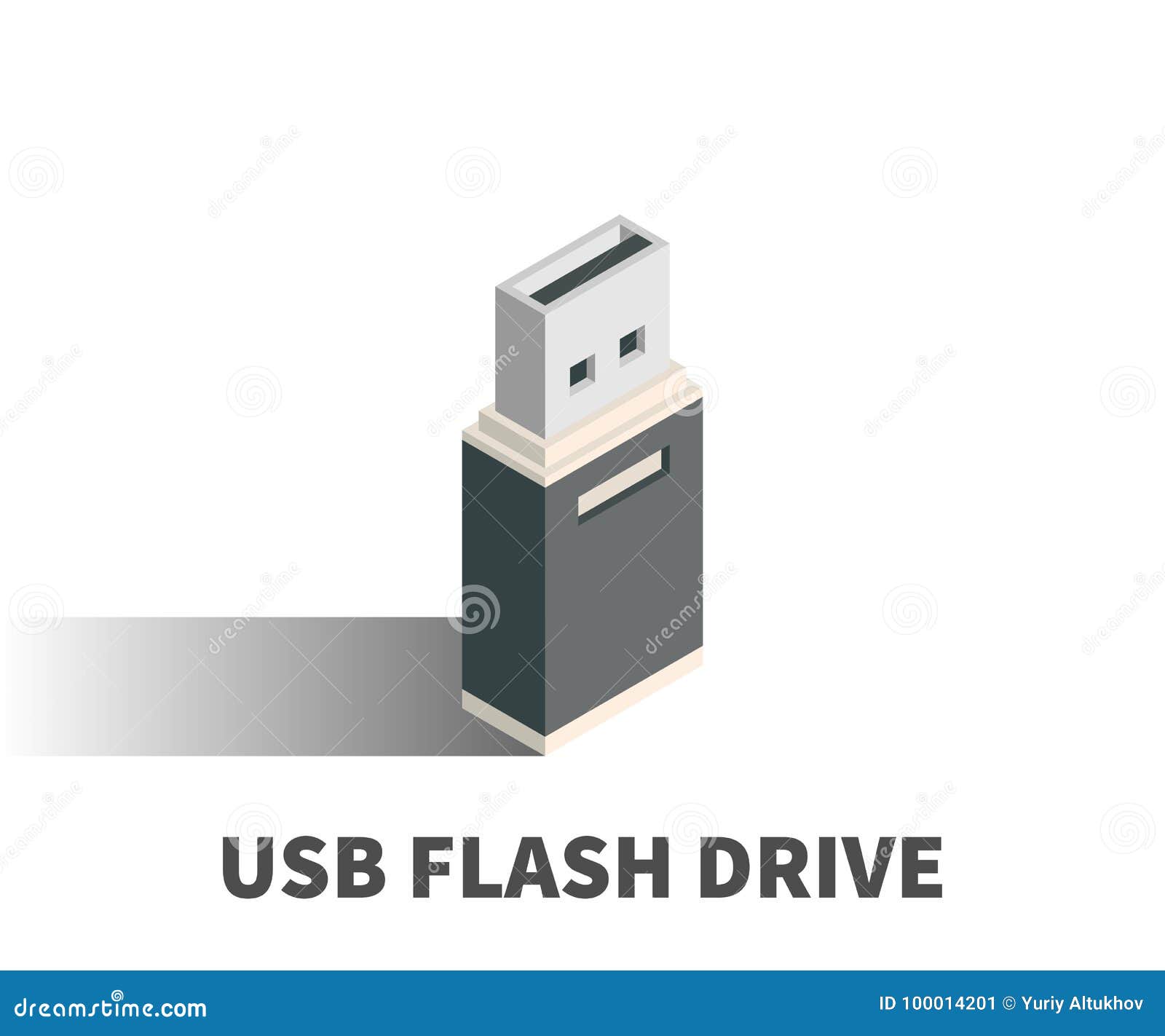 USB Flash Drive Icon, Vector Symbol. Stock Vector - Illustration of ...
