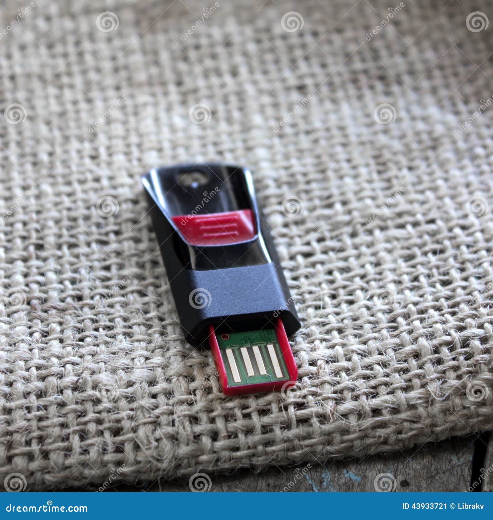 USB Flash Drive on the Table Stock Image - Image of universal, play ...