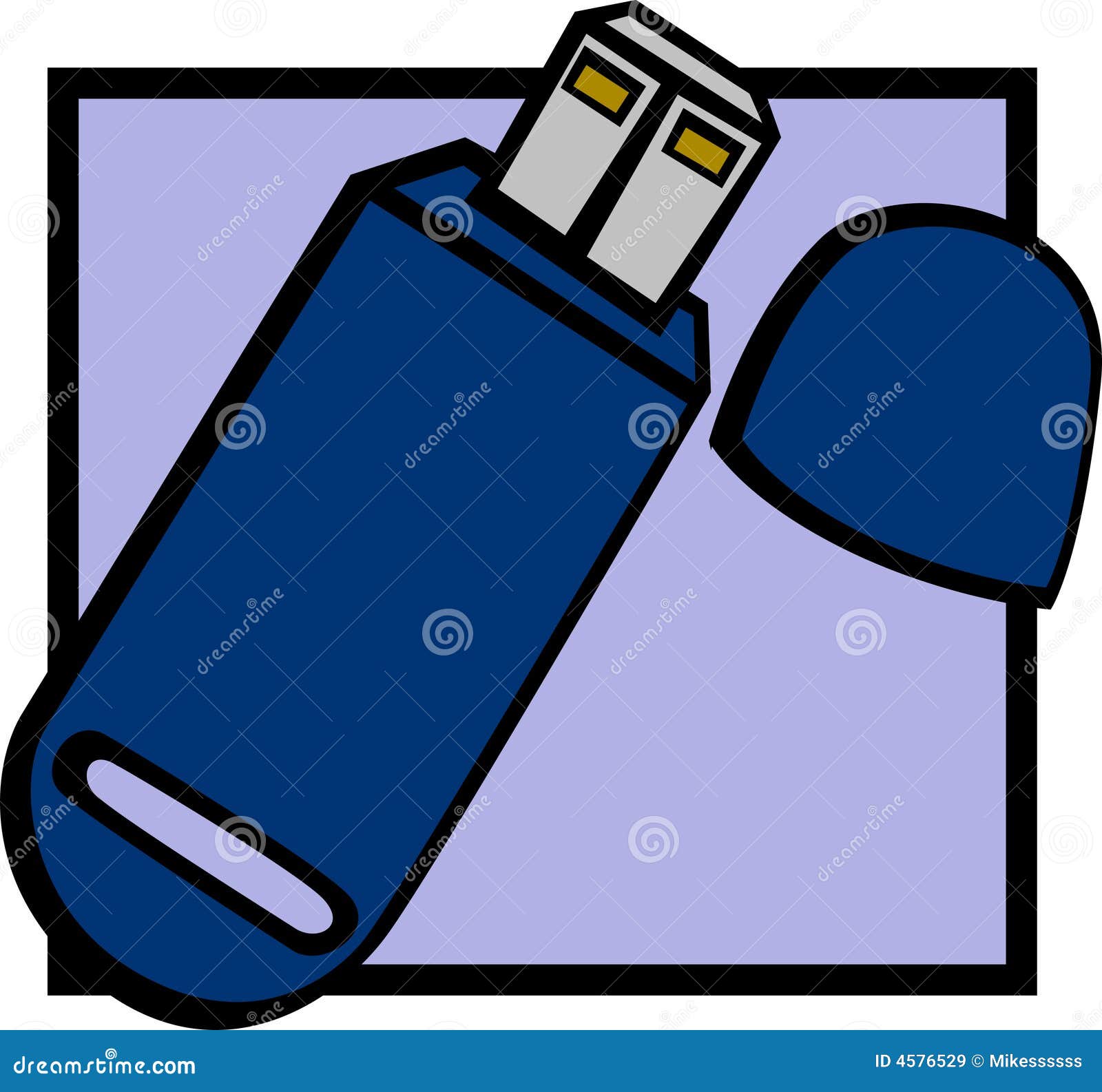 Usb Flash Drive Vector Illustration Stock Vector - Illustration of ...