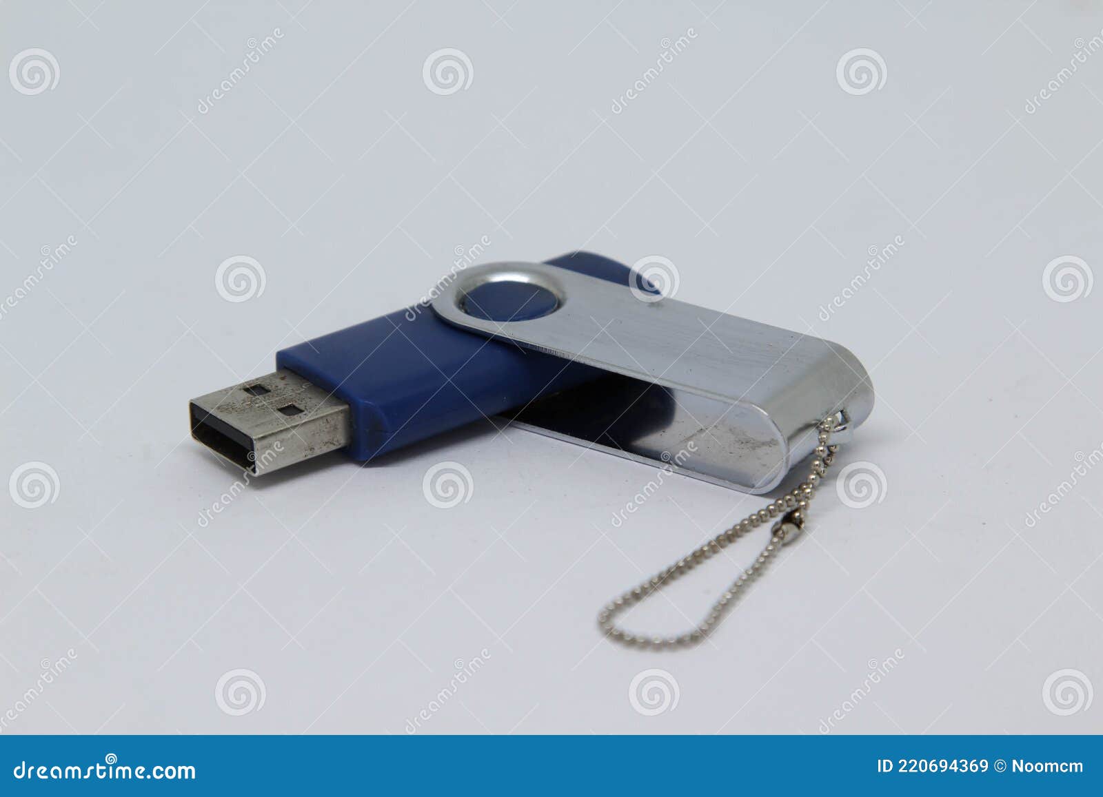 USB Flash Drive on White Background Stock Image - Image of stick ...