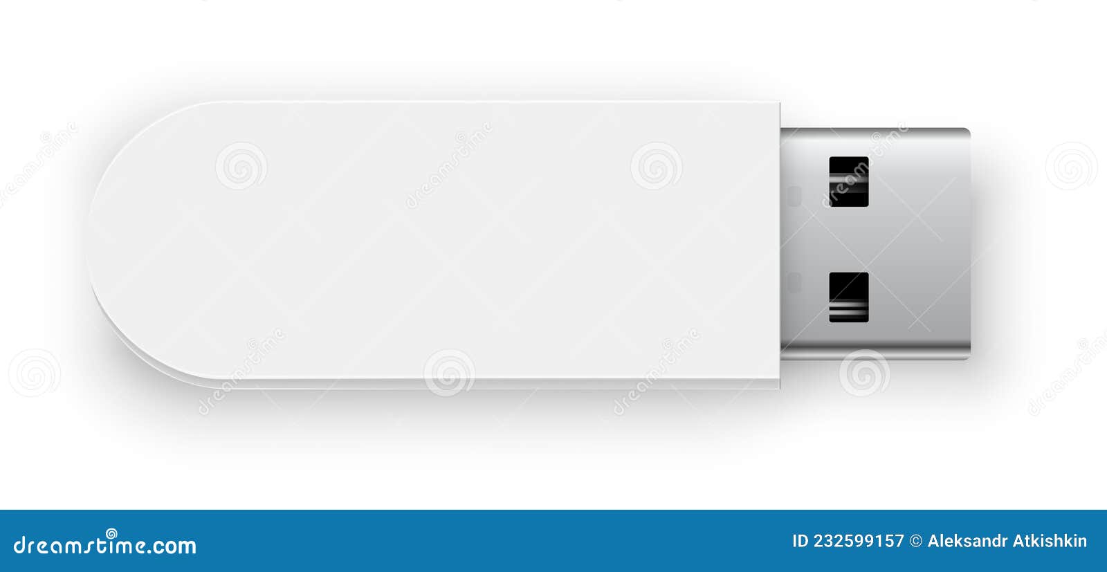 USB flash drive stock vector. Illustration of electronics - 232599157