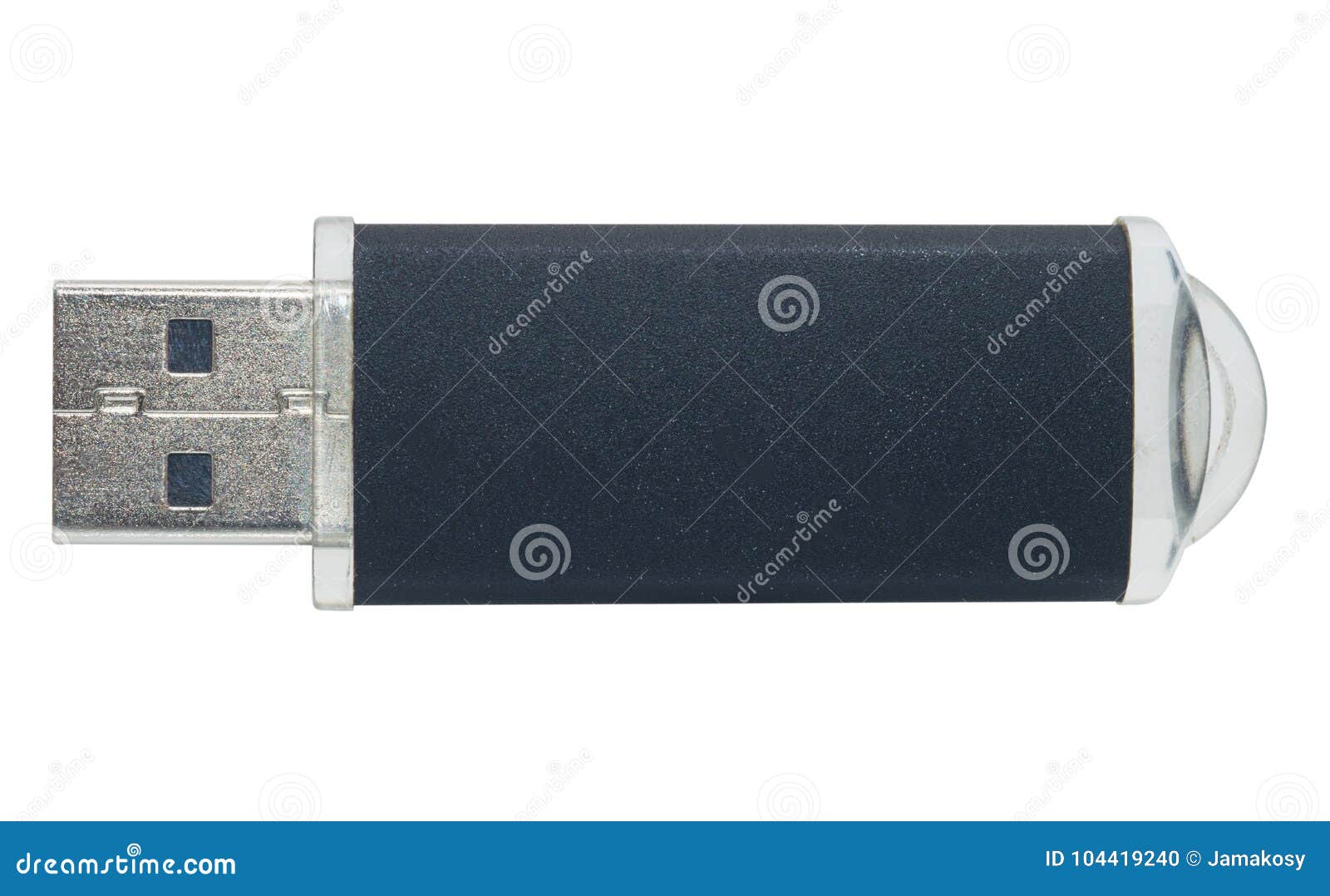 USB Flash Memory Isolated on Stock Photo - Image of pendrive, digital ...