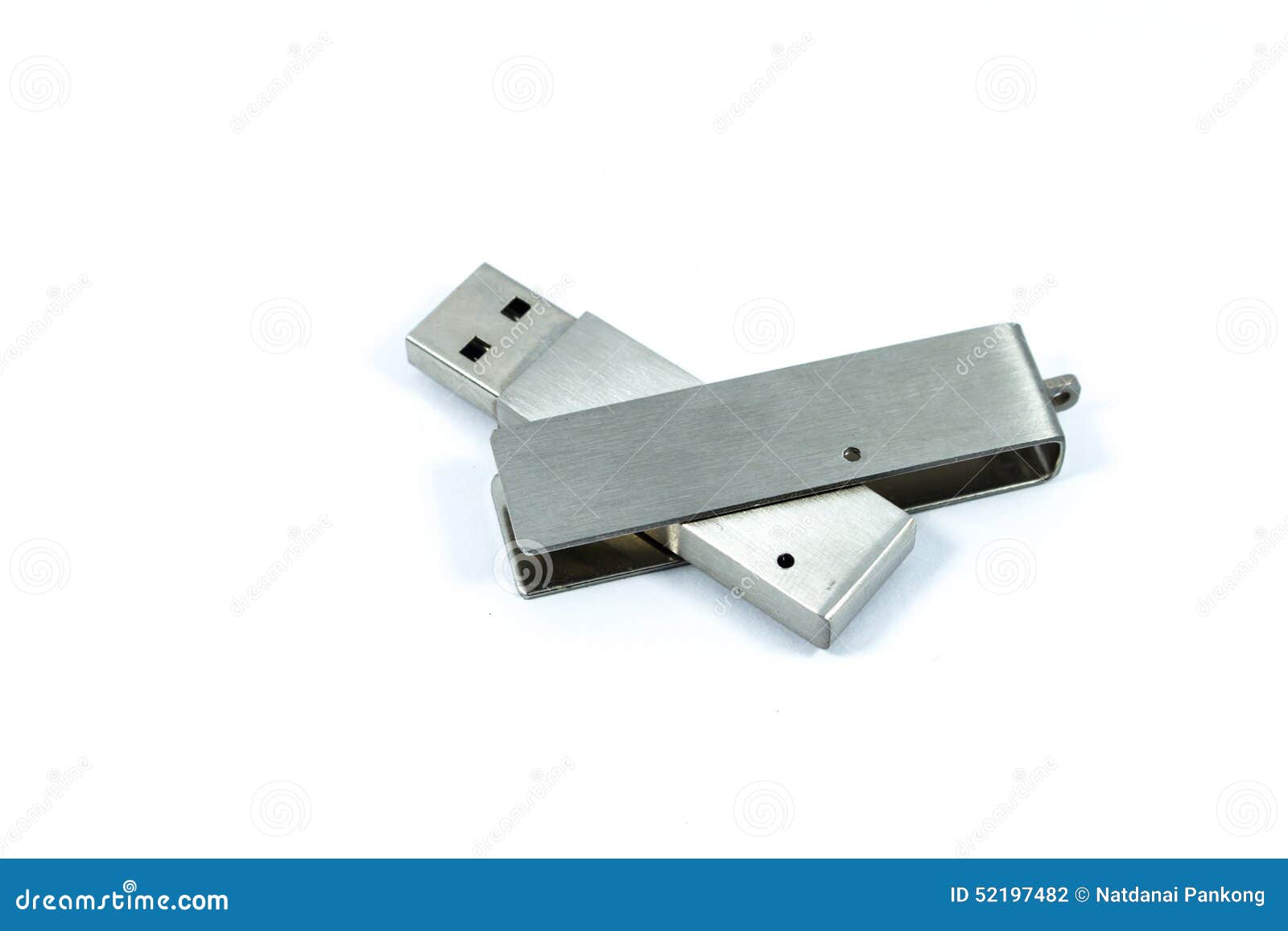 USB flash memory isolated stock photo. Image of drive - 52197482