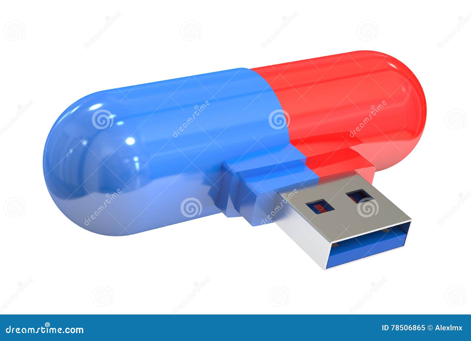 Usb flash pill stock illustration. Illustration of medical - 78506865