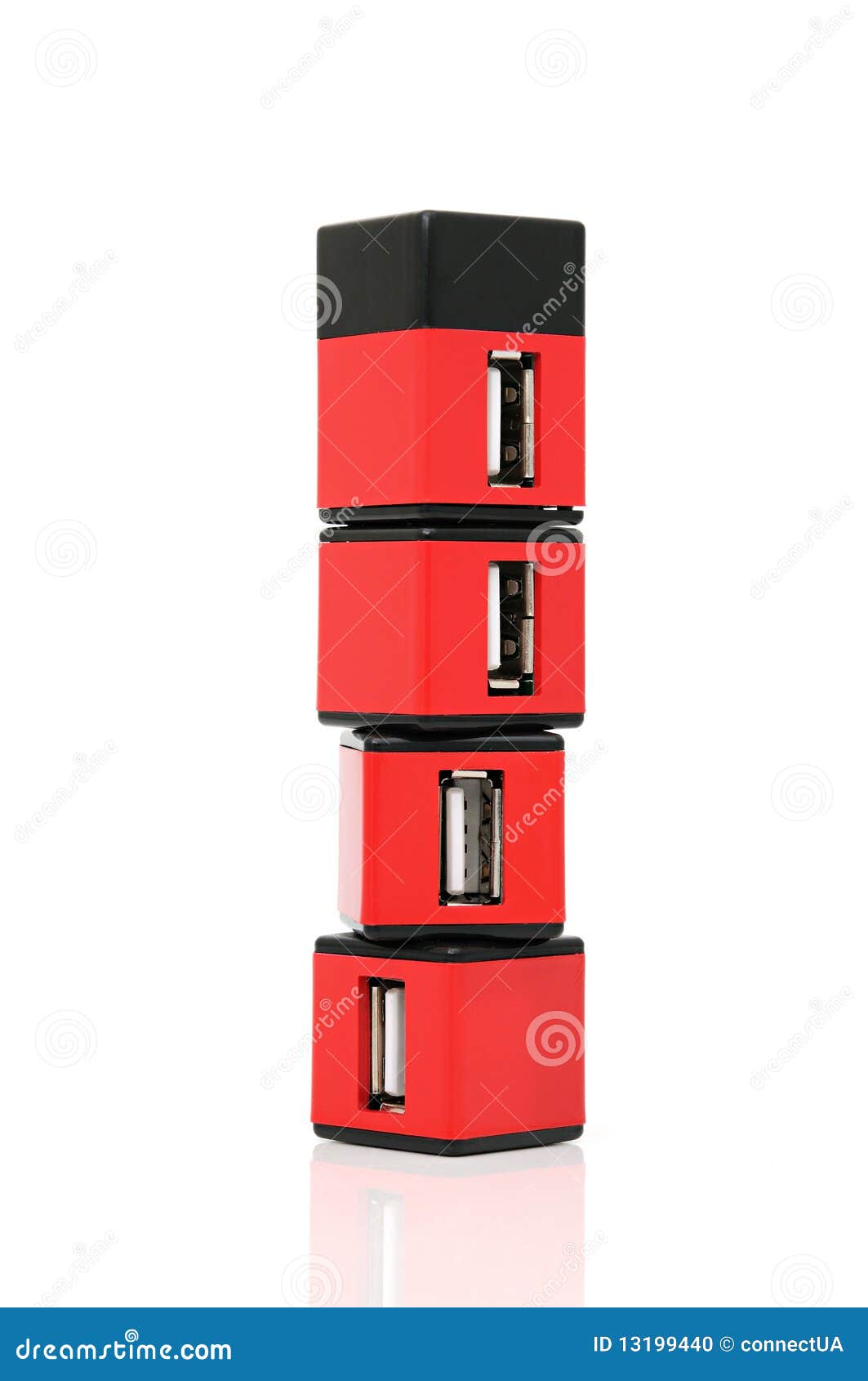 USB-HUB stock photo. Image of data, port, cable, electric - 13199440