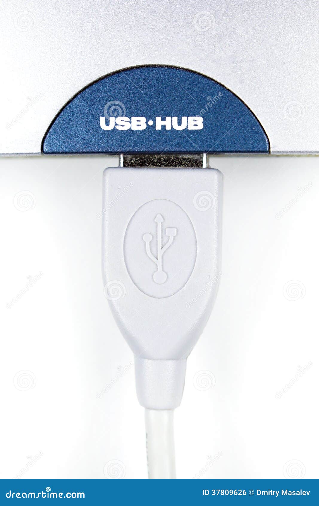 USB-hub isolated stock photo. Image of service, cable - 37809626