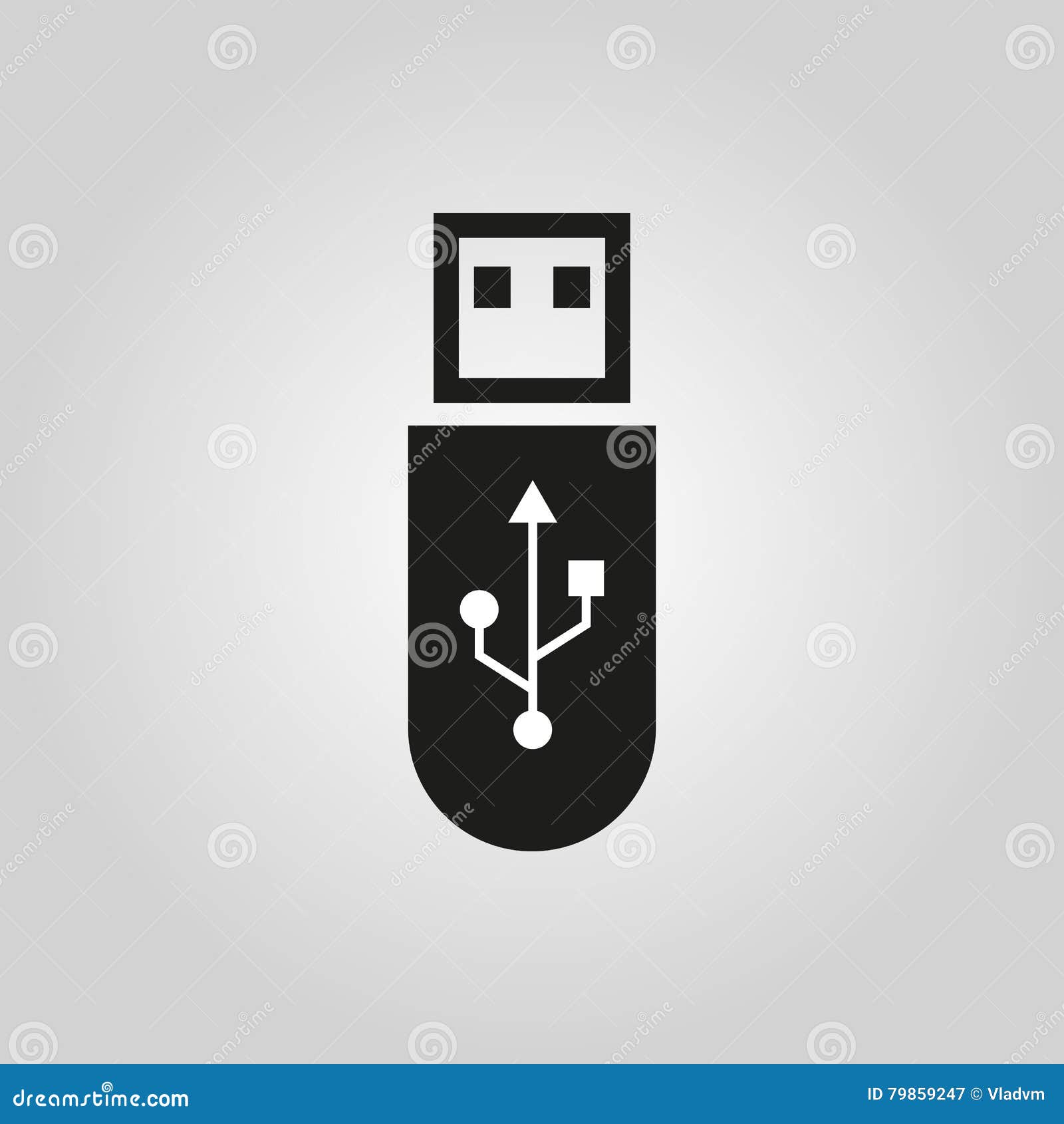 The Usb Icon. Transfer and Connection, Data Symbol. UI. Web. Logo. Sign ...