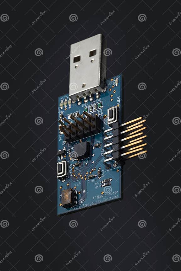 USB interface stock photo. Image of metal, resistor - 191720794