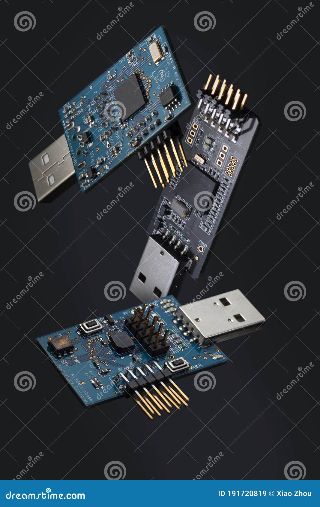 USB interface stock image. Image of resistor, component - 191720819