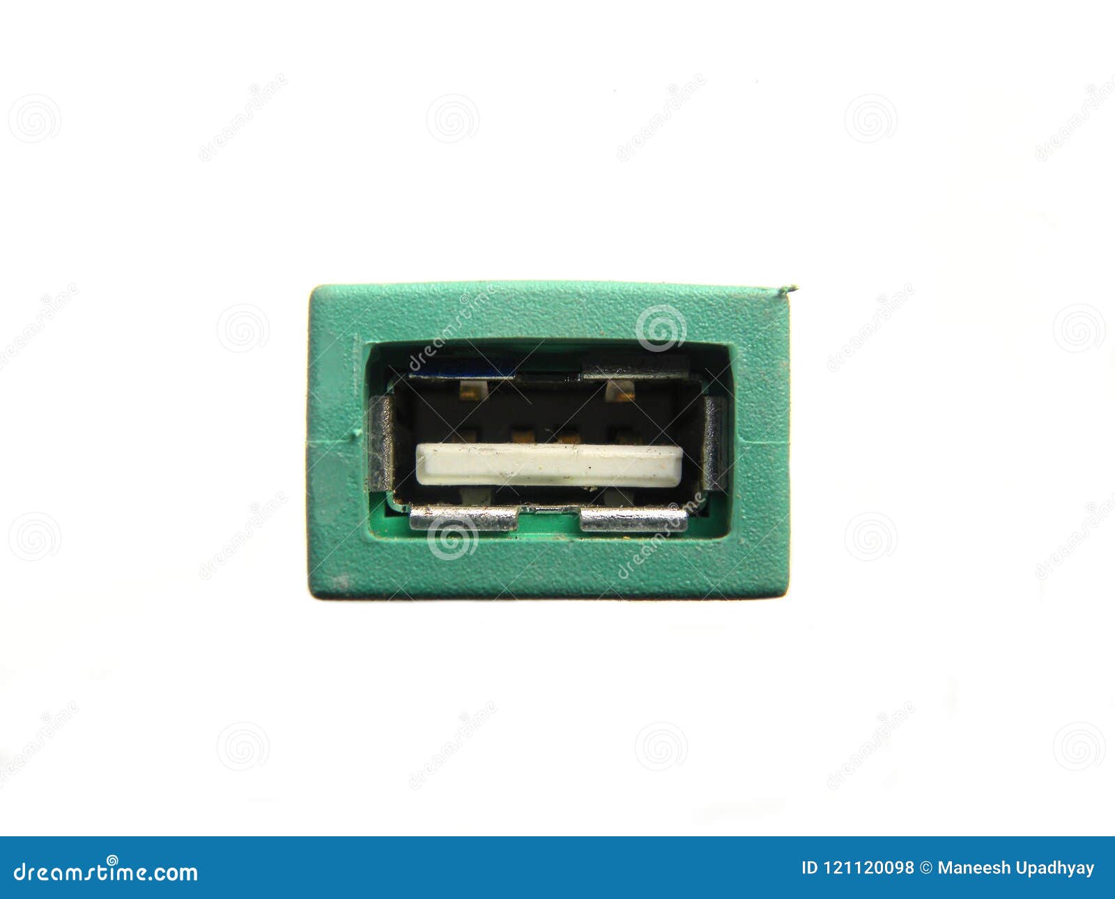 USB Jack of USB To Keyboard and Mouse Adapter Stock Photo - Image of ...