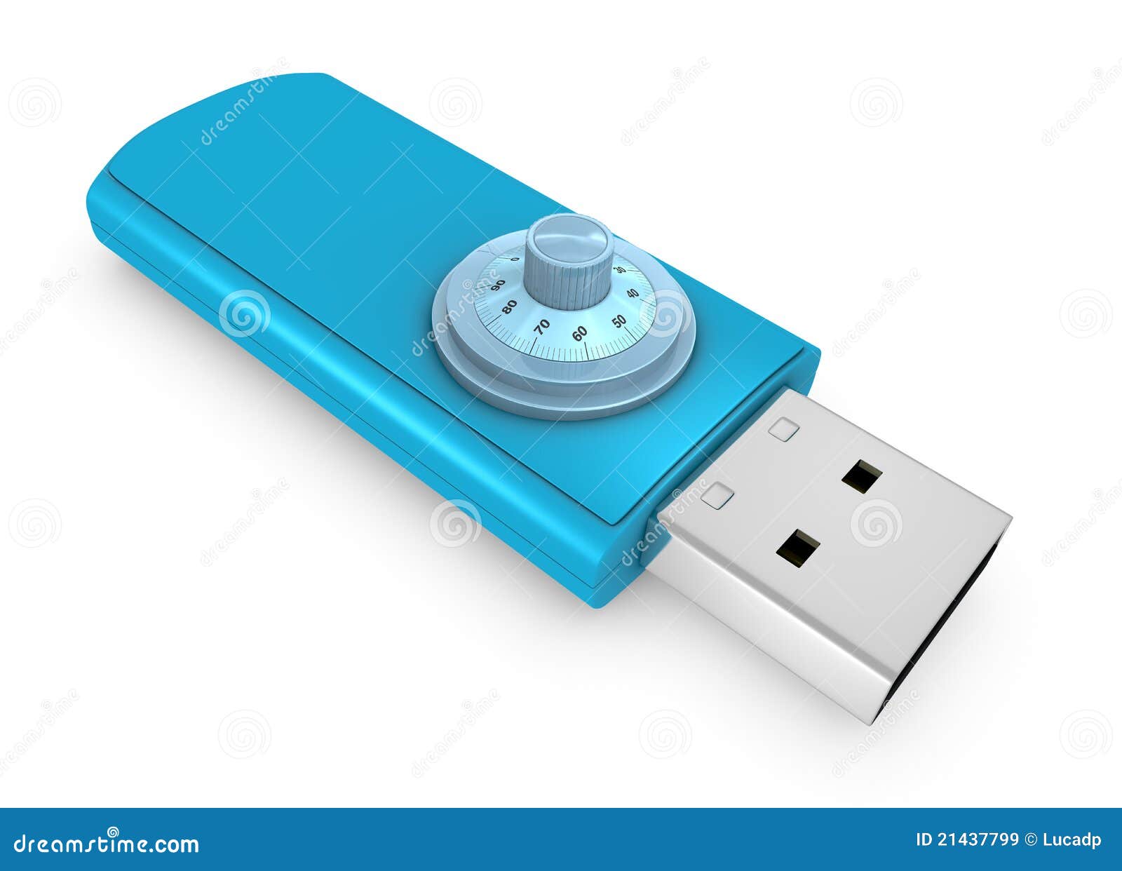 Usb key stock illustration. Illustration of equipment - 21437799