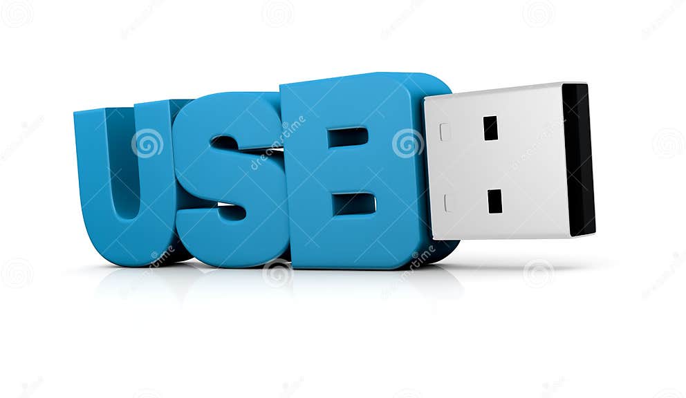 Usb key concept stock illustration. Illustration of flash - 21888727