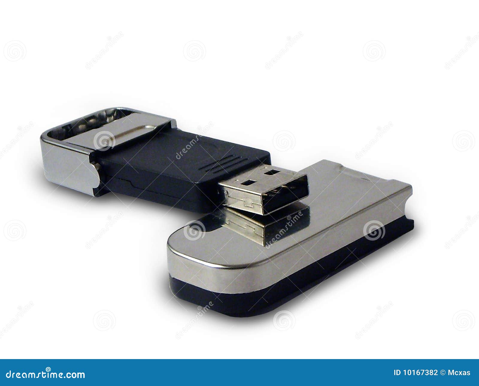 USB key isolated on white stock photo. Image of flash - 10167382