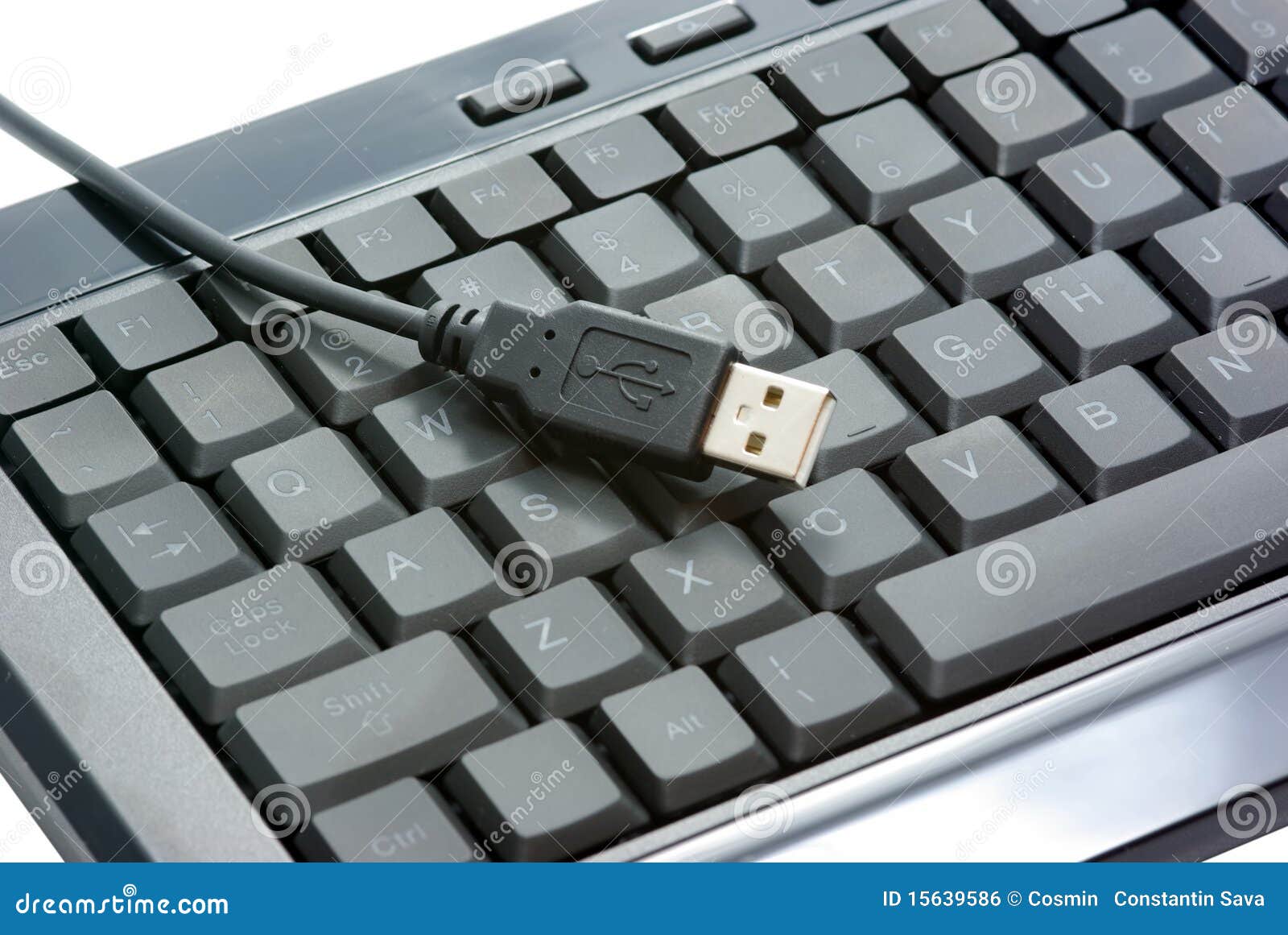USB keyboard stock photo. Image of connect, communication - 15639586