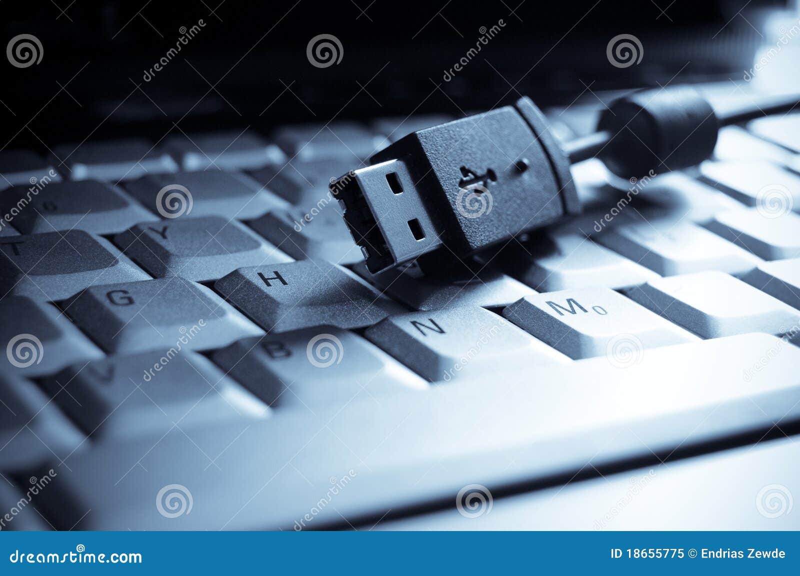USB keyboard stock image. Image of equipment, electronic - 18655775