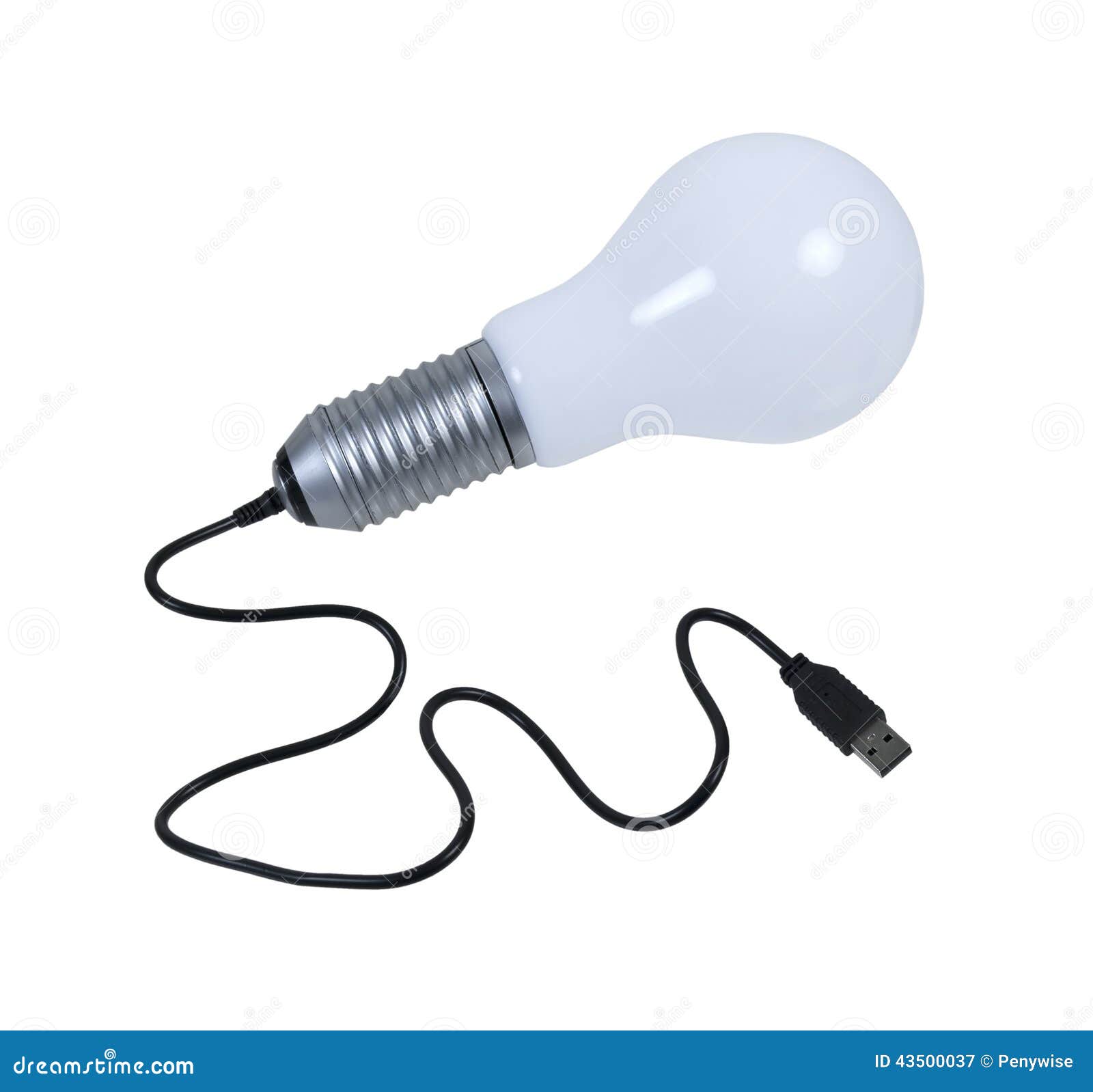 USB Light Bulb stock image. Image of access, power, idea - 43500037