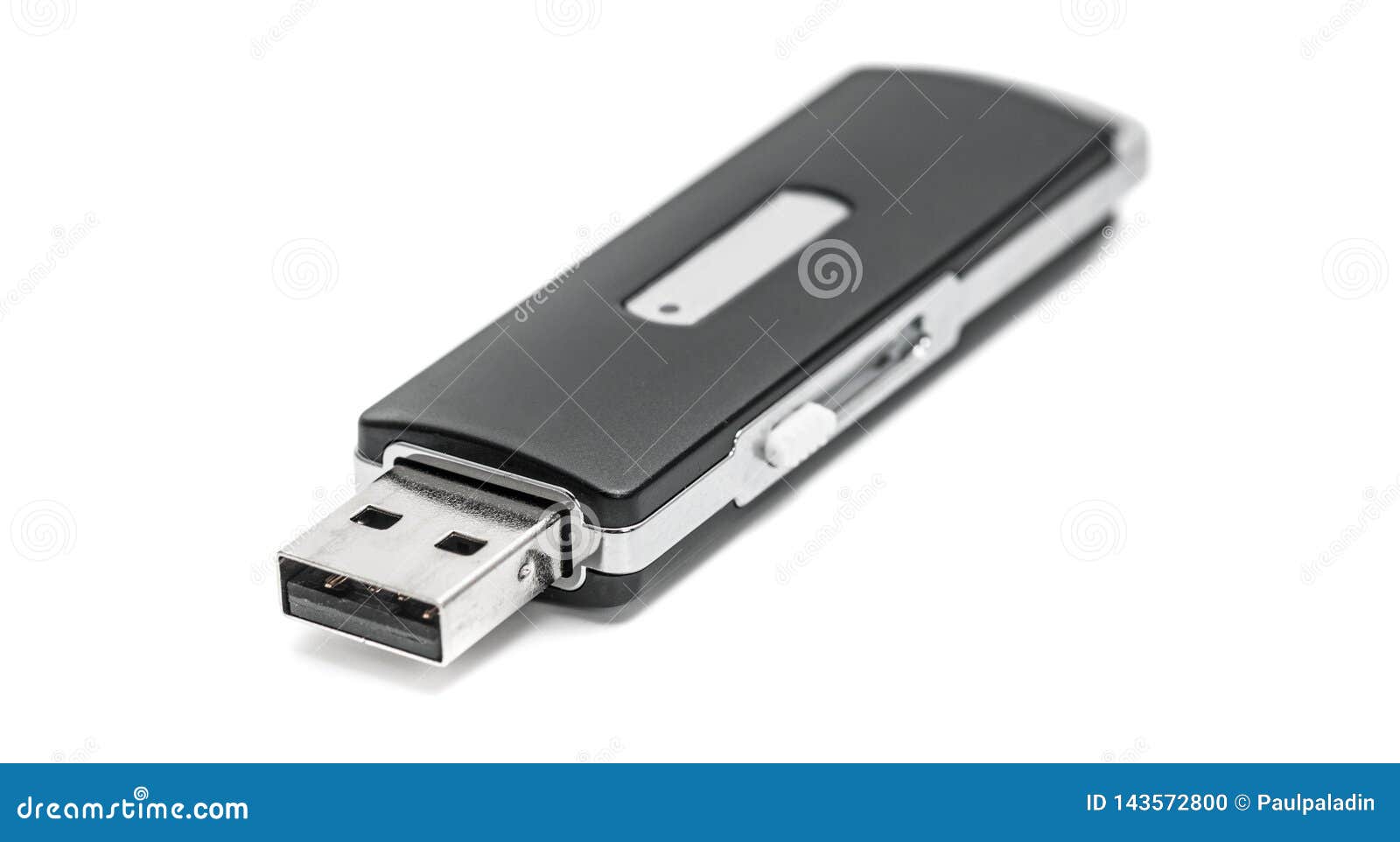 USB Memory Stick Plug Isolated Stock Photo - Image of hardware, contact ...