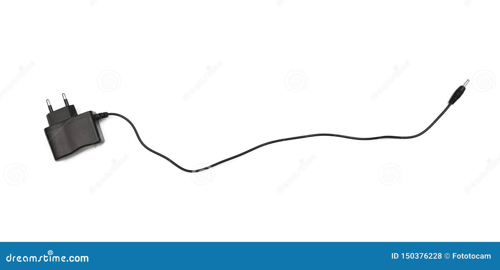 USB Micro Cables Isolated on White Background. Connectors and Sockets ...