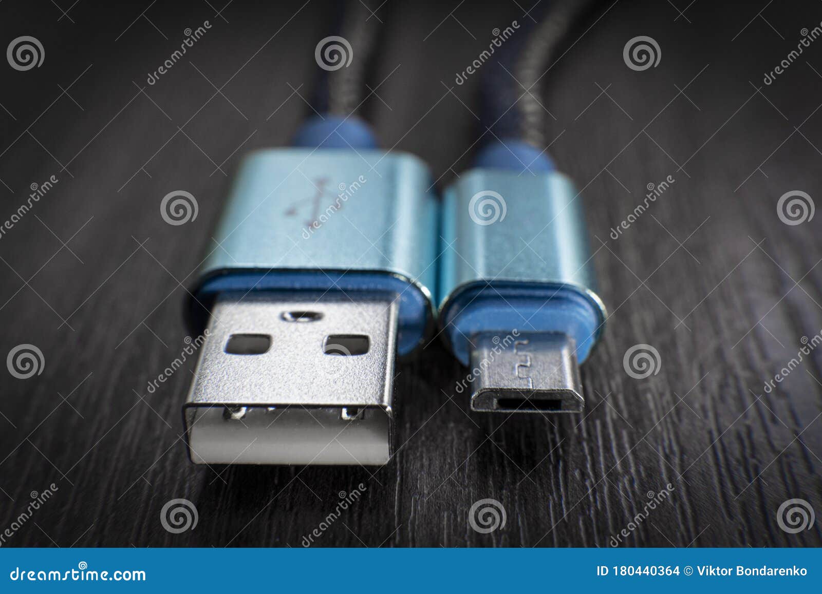 USB and Micro USB Connectors Stock Photo - Image of detail, energy ...