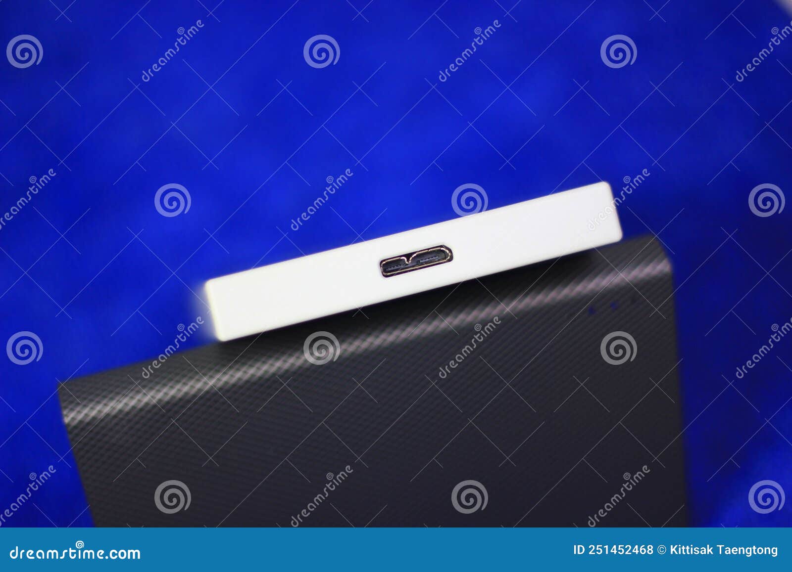 Micro USB Type B Cable From Different Angles Isolated Against White ...