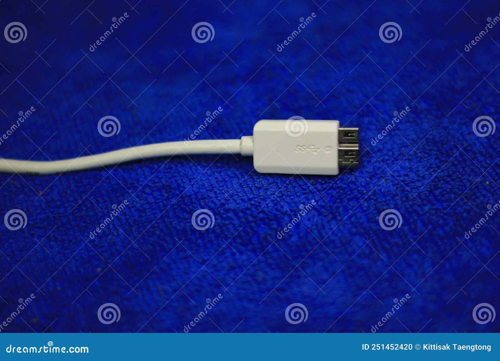 Usb 3.0 Micro Type B Plug of External Hard Disk (HDD Stock Photo ...