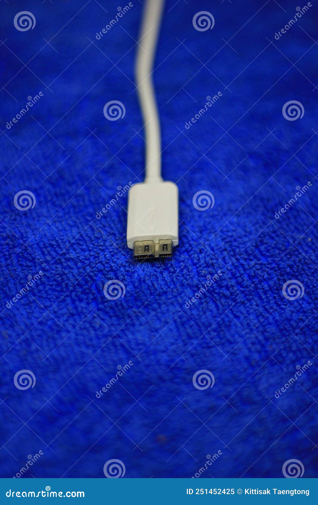 Usb 3.0 Micro Type B Plug of External Hard Disk (HDD Stock Image ...