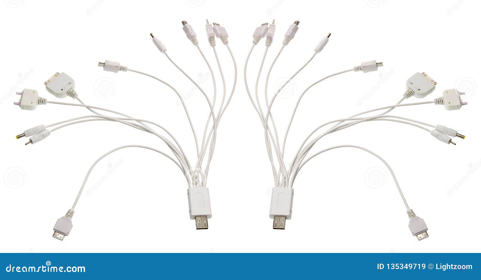 USB Multi Adaptors stock image. Image of universal, plug - 135349719