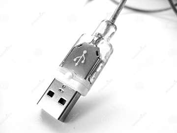 USB Plug stock image. Image of cable, plug, chrome, silver - 11237