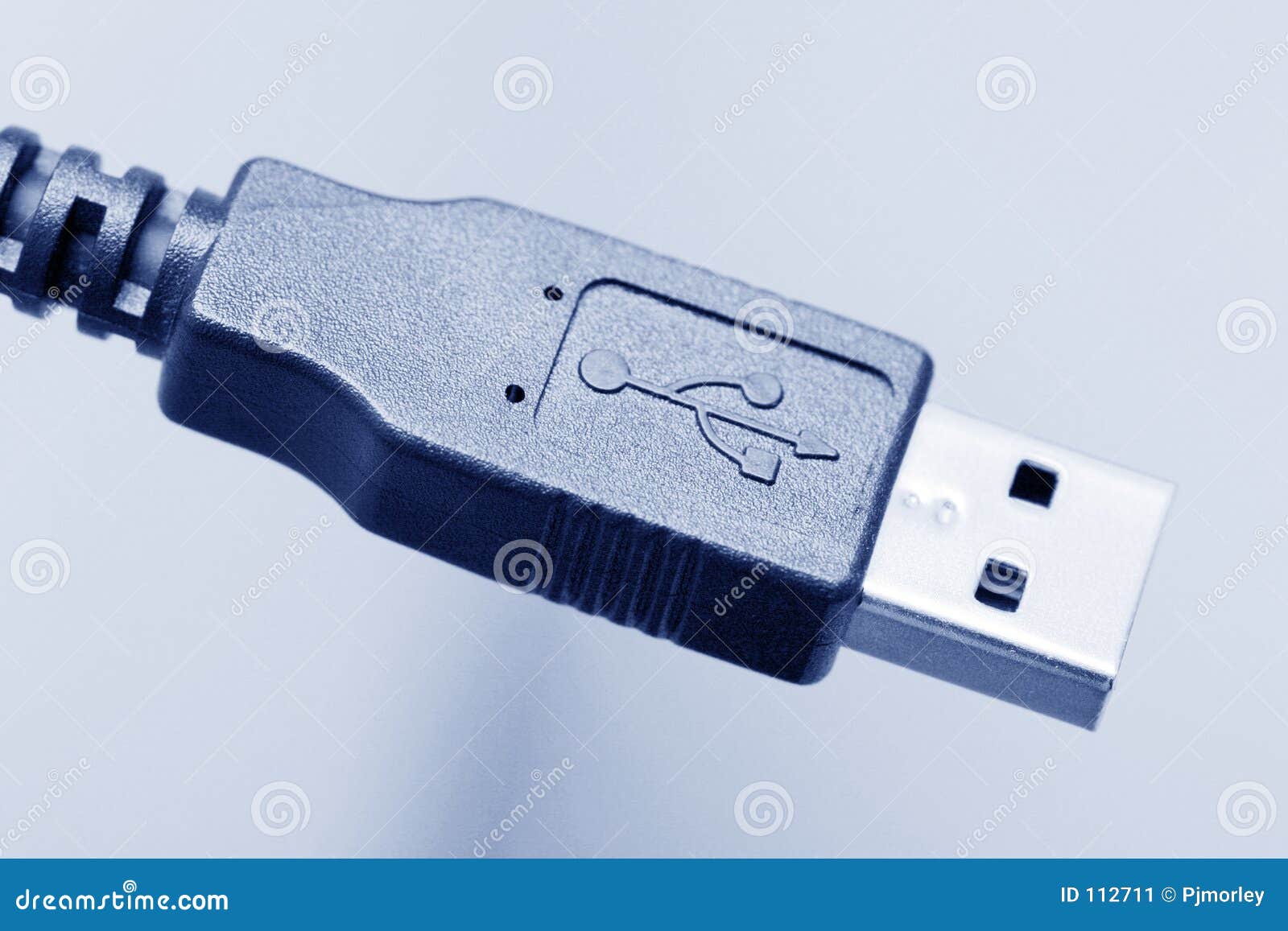 USB plug stock image. Image of computers, cable, technology - 112711