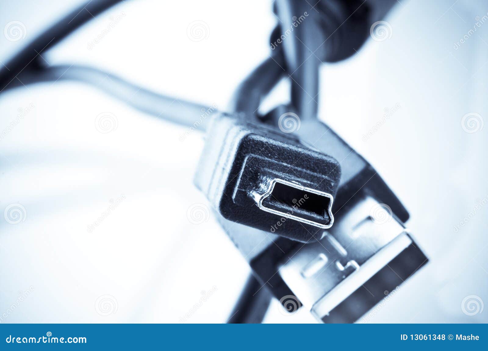 USB plug stock photo. Image of interface, information - 13061348