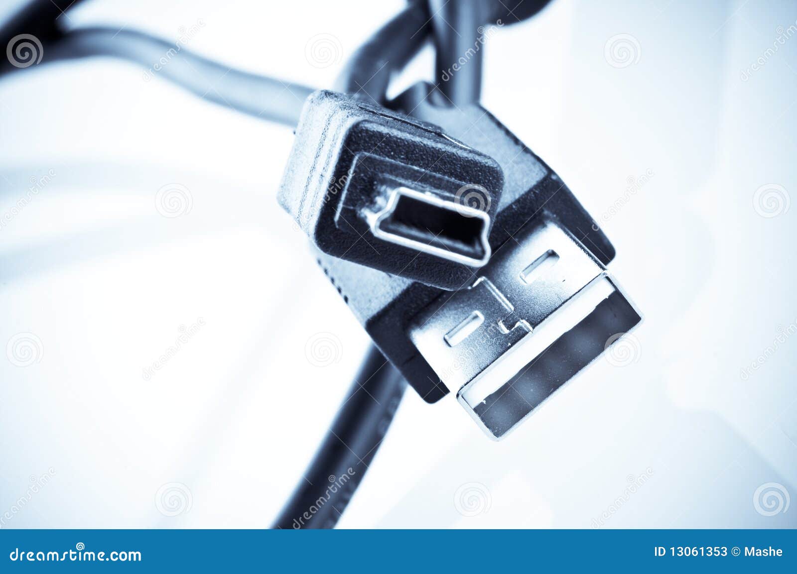 USB plug stock image. Image of transfer, connection, information - 13061353