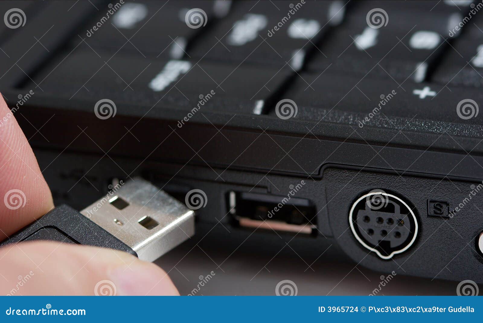 Usb plug stock photo. Image of device, modern, equipment - 3965724