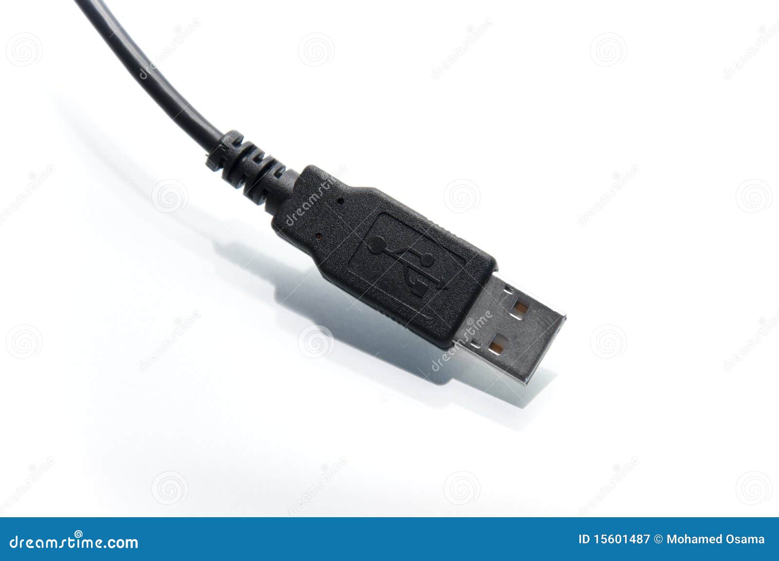 USB Plug Cable Picture. Image: 15601487