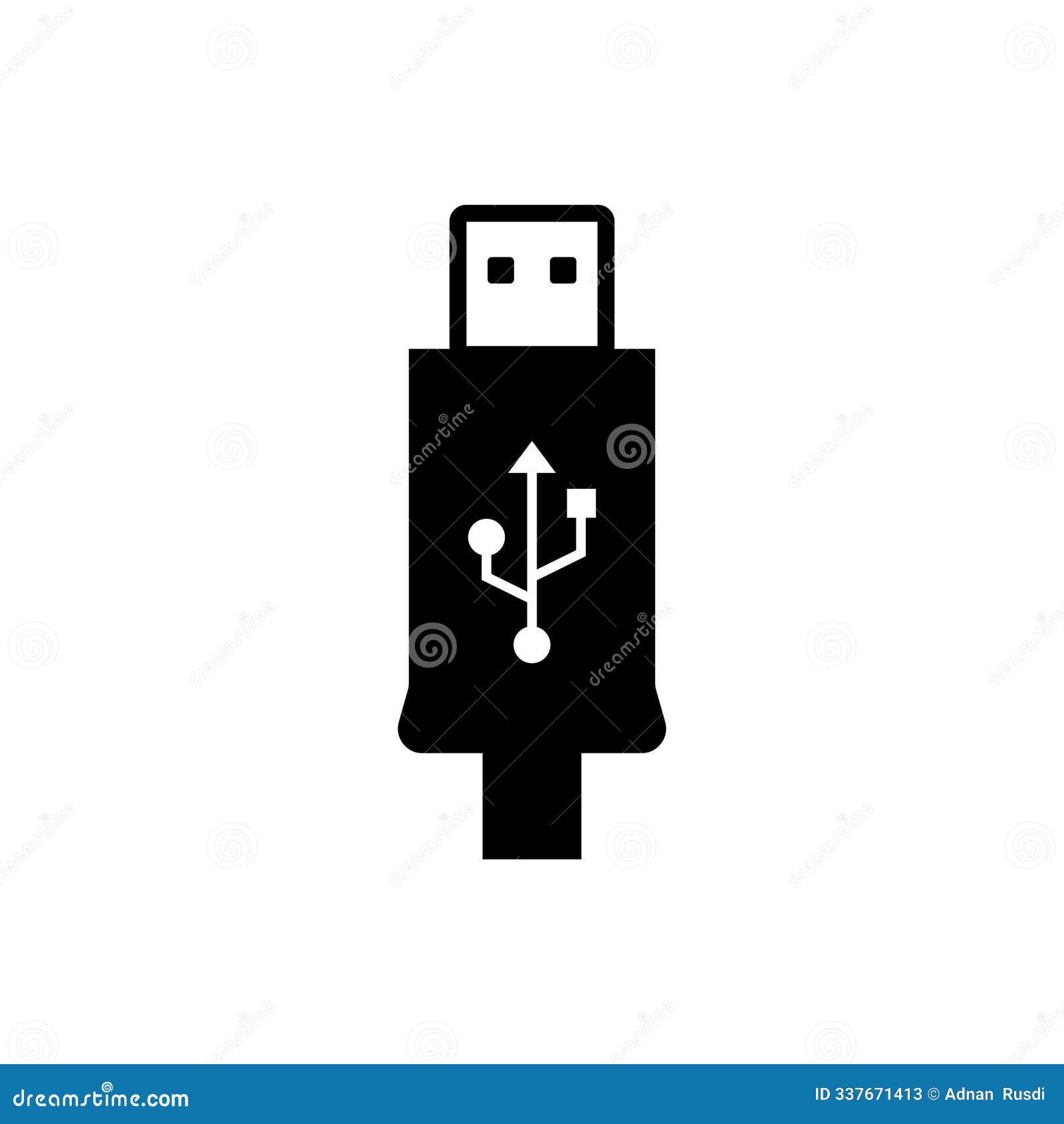 Usb Plug Icon. Usb Connector Symbol. Data Transfer Computer Usb Drive ...