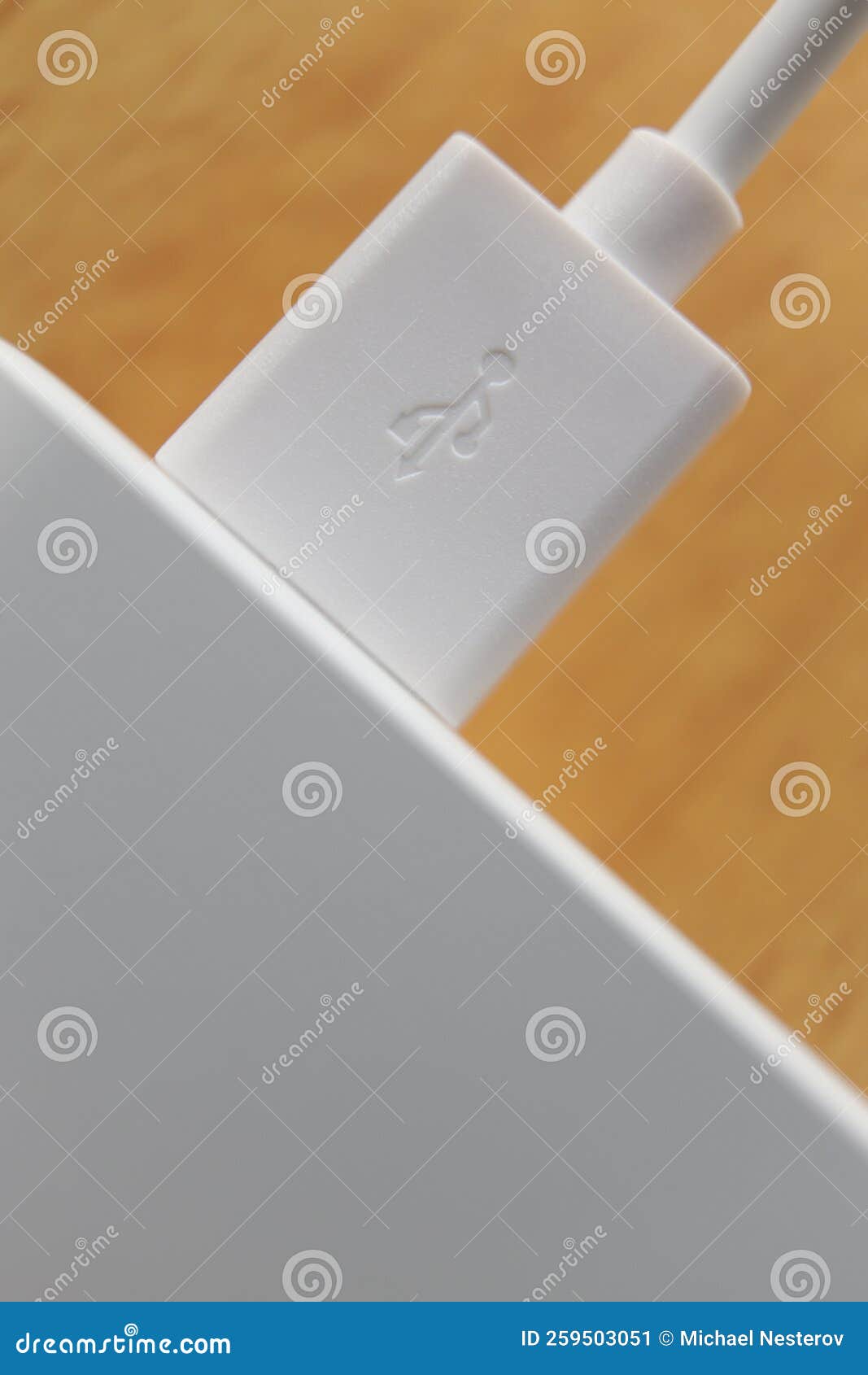 Usb Plug in Socket Close Up Macro. Vertical Orientation Stock Image ... Usb Plug in Socket Close Up Macro. Vertical Orientation Stock Image ...