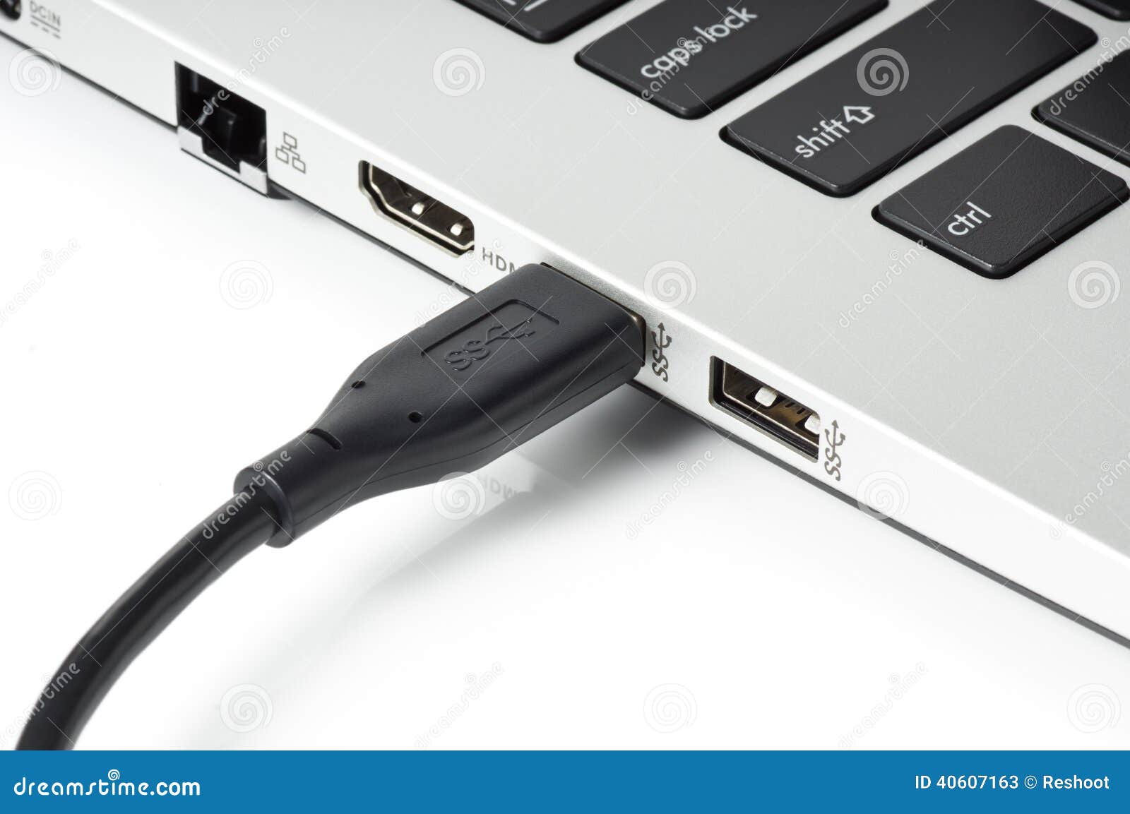 USB. 3.0 plug stock image. Image of connection, computer - 40607163