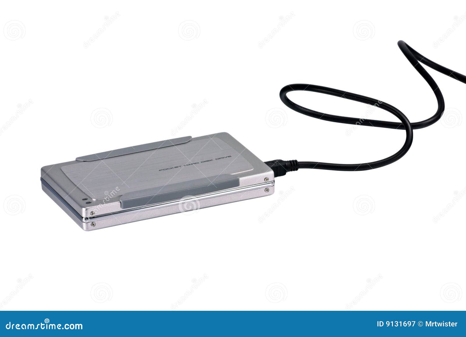 USB pocket hard disk drive stock image. Image of hardware - 9131697