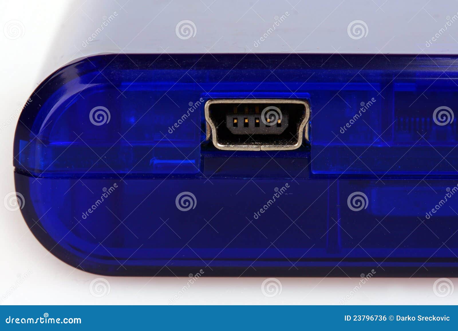 Usb port stock photo. Image of memory, blue, reader, communicate - 23796736