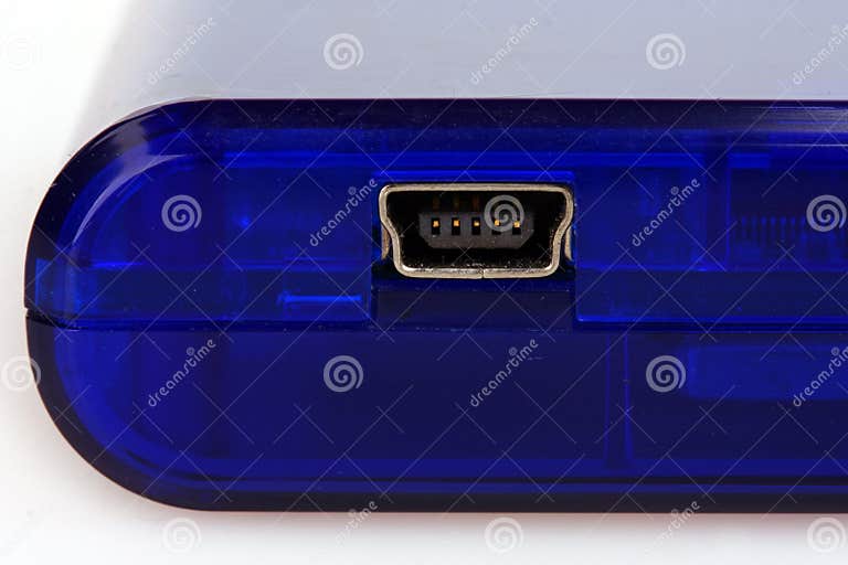 Usb port stock photo. Image of memory, blue, reader, communicate - 23796736