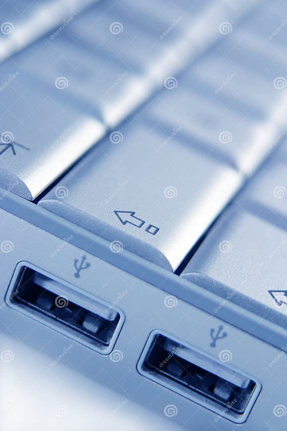 Usb port stock image. Image of enter, macro, cable, connect - 329281