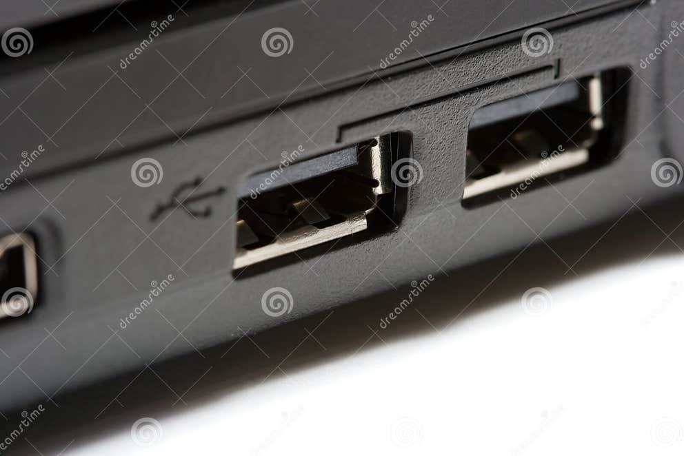 Usb port stock photo. Image of notebook, tool, object - 4178730