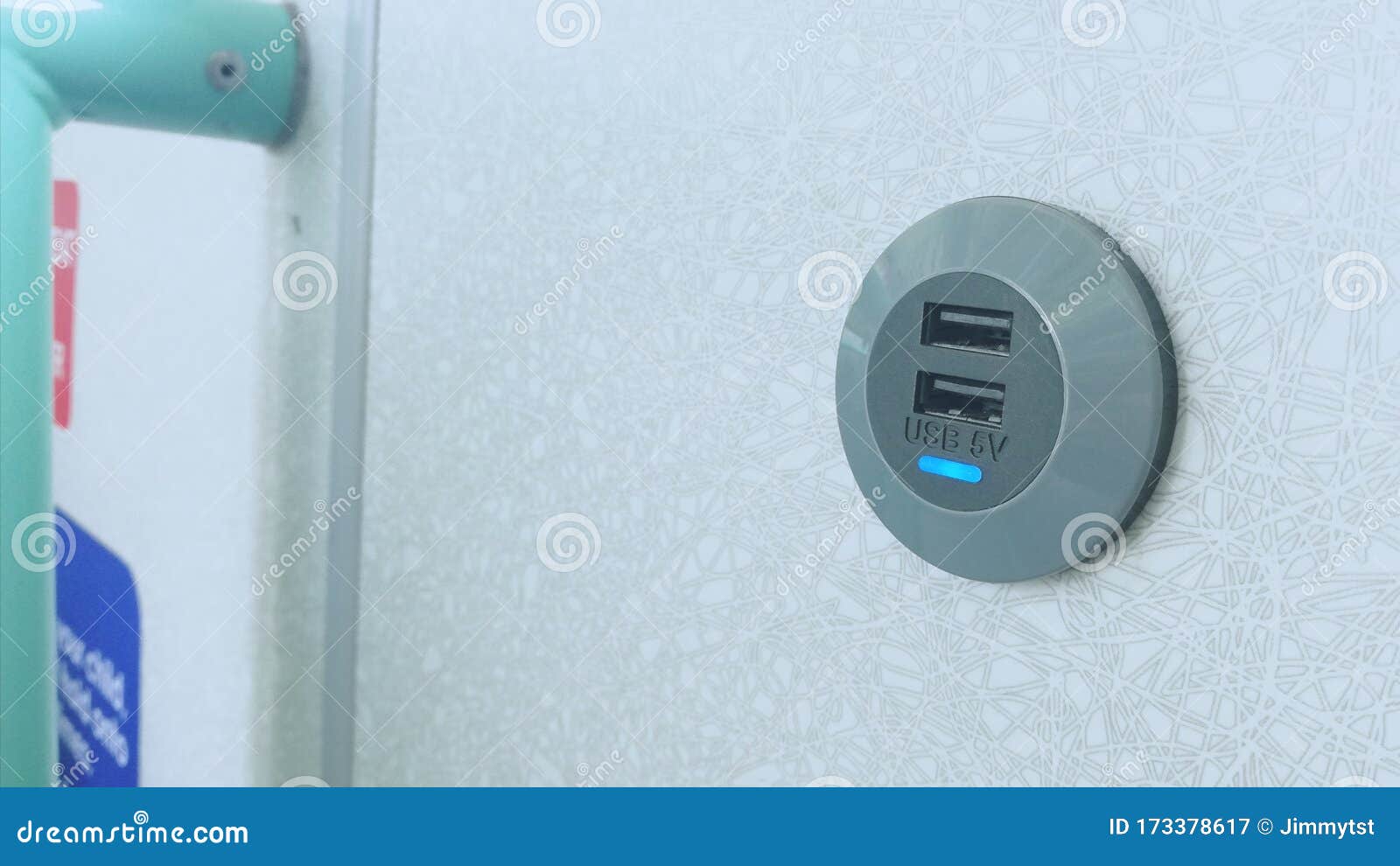 USB port on bus stock image. Image of seat, android - 173378617