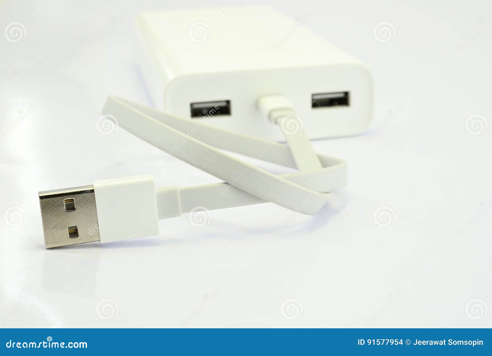 Usb port connector stock photo. Image of portapower, port - 91577954