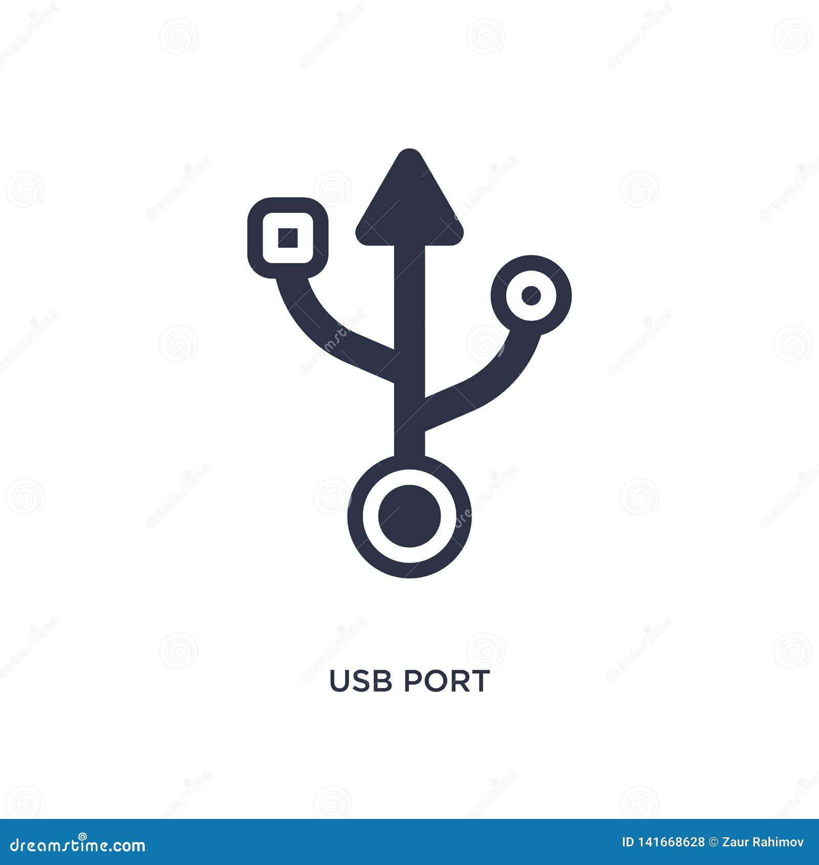 Usb Port Symbol